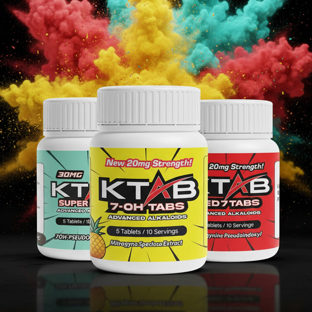 KTAB TRIO BUNDLE (7-OH, RED 7, SUPER TABS) – KTABDistro